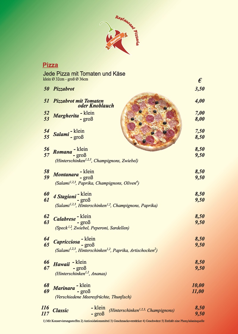 Restaurant pizzeria "Peperoni" Biberach