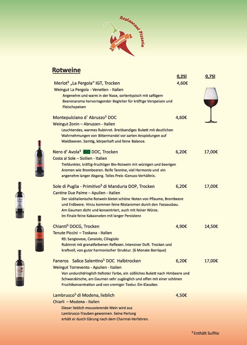 Restaurant pizzeria "Peperoni" Biberach